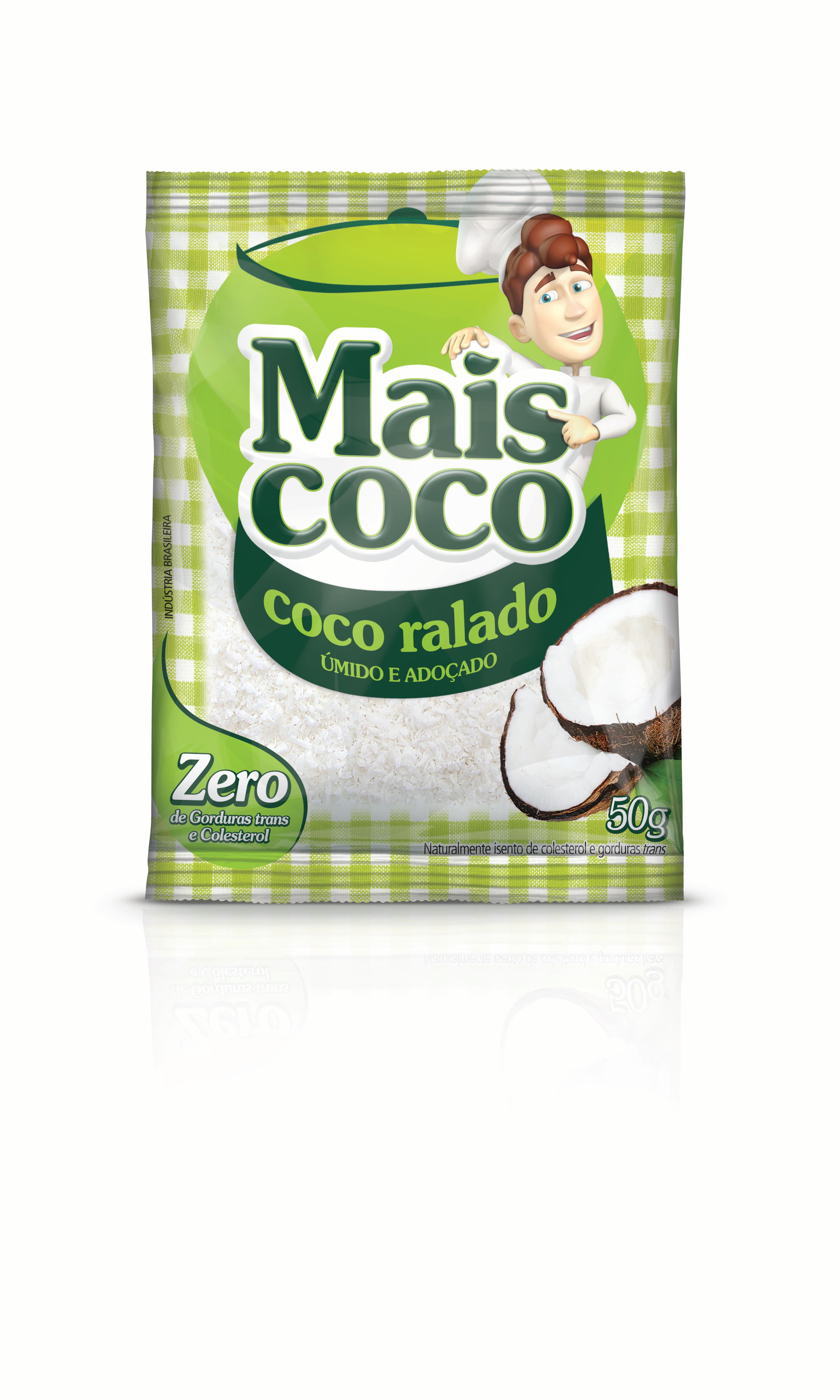 COCO RALADO MAIS COCO 50G – Novo Horizonte Distribuidora